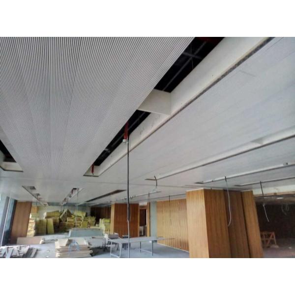 Quality 5/3mm Hotel Banquet Hall Grooved Acoustic Panels Ceiling Tile Sound Absorption Board for sale