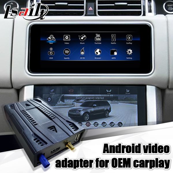 Quality CE Android Multimedia Video Interface Android 9.0 12VDC RK3399 For Land Rover for sale