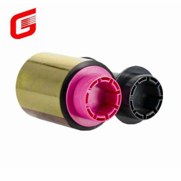 Quality Carton Size 48X35.5X26 cm PR5002-R4C Color Ribbon for NISCA PR-C201 ID Card for sale