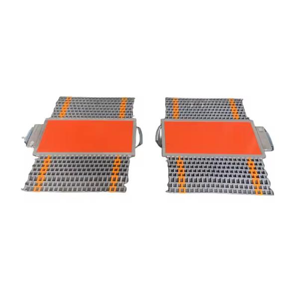Quality Wheel Moveable Axle Load Truck Scale Axle Weighbridge Portable Weighing Scale For Trucks for sale