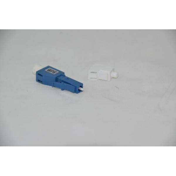 Quality LC UPC Fixed Fiber Optic Attenuator Precision Ceramic Ferrule Plastic Material for sale