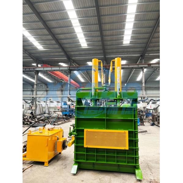 Quality High Productivity Waste Tire Baler Press Vertical Baler Machine for Retail and for sale