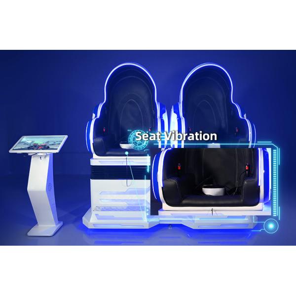 Quality YHY 9D Virtual Gaming Chair 2.5KW Double Egg VR Motion Simulator Chair for sale