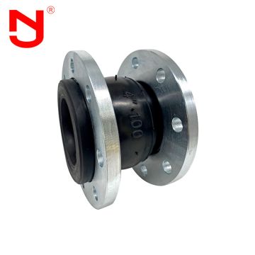Quality Epdm Flexible Single Sphere Rubber Expansion Joint Bellow Connector Flange Type for sale