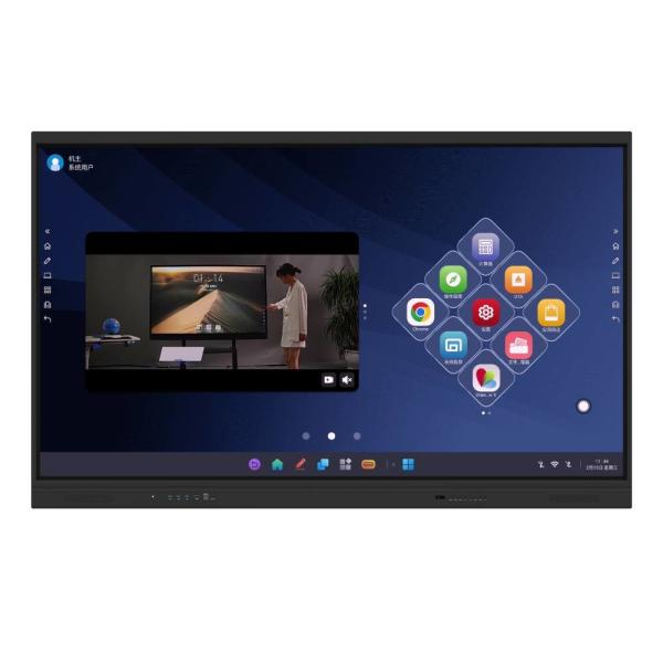 Quality IR Interactive Whiteboard EDLA Google Certified Black Android OPS 40 Points for sale