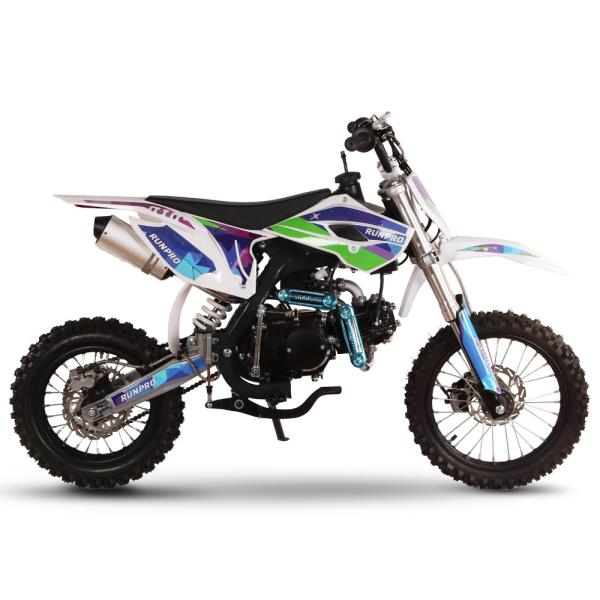 Quality Manual Transmission 110cc 125cc Gasoline Engine Kids Gas Dirt Bikes for Speed Adventures for sale