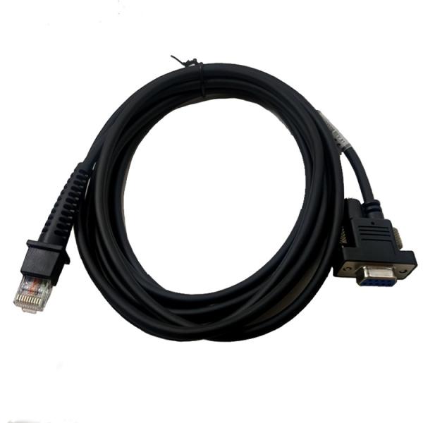 Quality Rs232 DB9 Female Scanner Data Cable PVC Material For Datalogic Gd4130 for sale