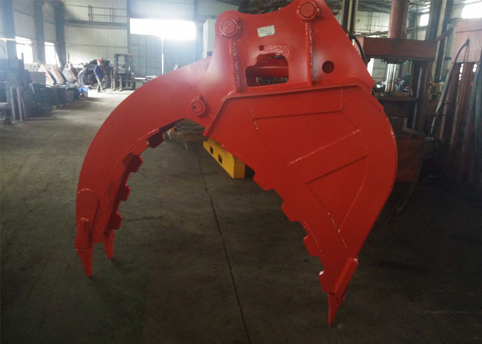 Quality Excavator Grapple Hydraulic Bucket Thumb Grapple With Grating Bucket for sale