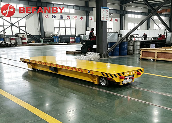Quality Hot Sale Cast Steel Wheel Transfer Cart On Rail for sale