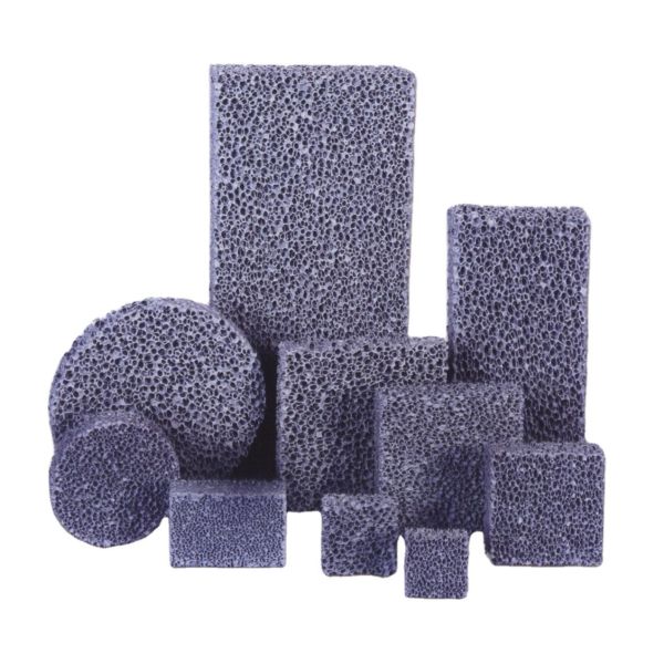Quality Silicon Carbide Porous Ceramic Foam Filter for Molten Metal Filtration Solution for sale