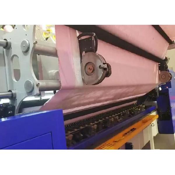 Quality Multi Needle Quilting Bed Sheet Making Machine With Border Trimming for sale