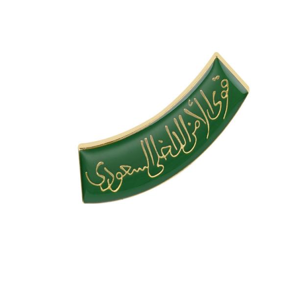 Quality American Golden Style 8cm Craft Metal Pin Badges Modern Technology for sale