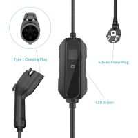 Quality 3.6kw Type 1 Adjustable Portable EV Charger Mode 2 2.5kg for sale