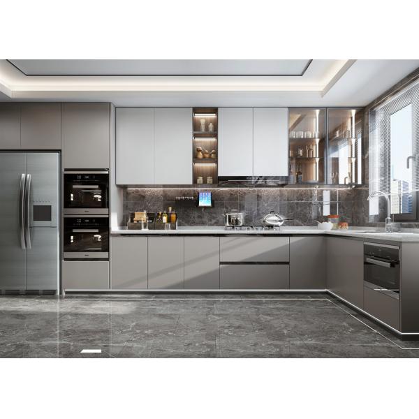 Quality Particle Board Modern Modular Kitchen Cabinets With Drawer For Home  Residence for sale