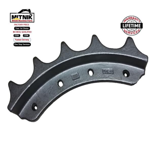 Quality Casting Chain Drive Sprockets for D6D D6R D6M D6H D68EX Bulldozer Undercarriage for sale