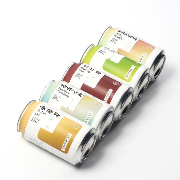 Quality 50g 100g Food Beverage Packaging Aluminium Drinks Can 116mm for sale