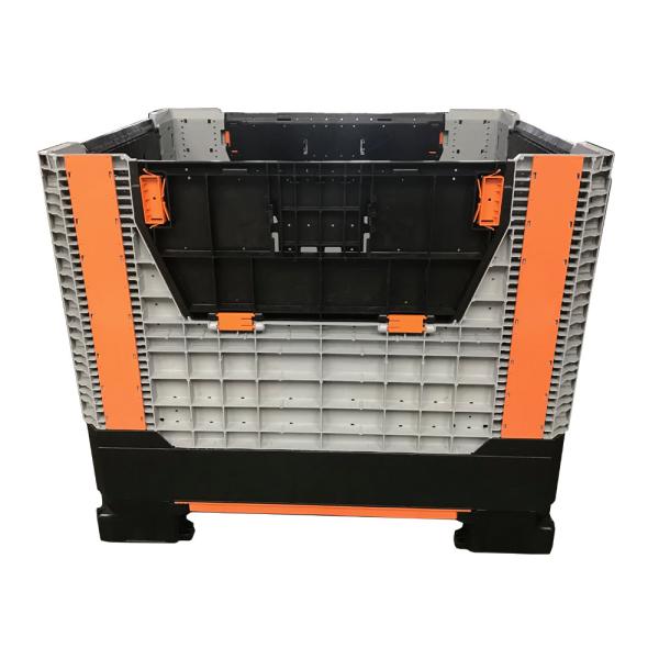 Quality Cheap pallet box Large Stackable auto parts Plastic pallet box collapsible for sale