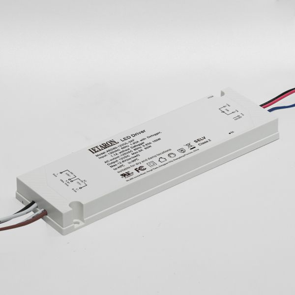 60W UL LED Power Supply side view