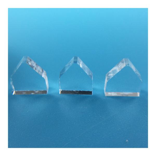 Quality 1000C Custom Quartz Glass Block With Polished Surface for sale