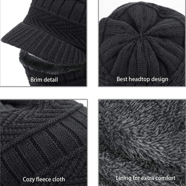 Quality Multifunction Electric Heated Hat , SHEERFOND Rechargeable Electric Beanie Hat for sale