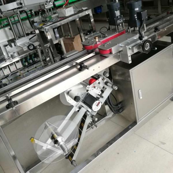 Quality 10mm-147mm 800W Flat Fully Automatic Box Labeling Machine Applicator Machine for sale