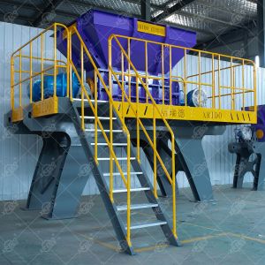 Quality Garbage Pre Shredder Machine Solid Waste Recycling Shredding Machine Metal for sale