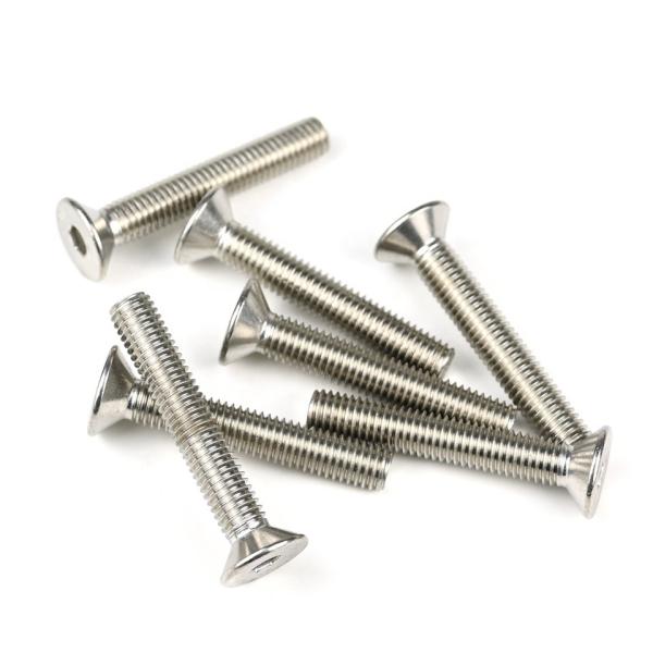 Quality Stainless Steel Flat Machine Screw DIN 7991 Hex Socket Screws with Customized for sale