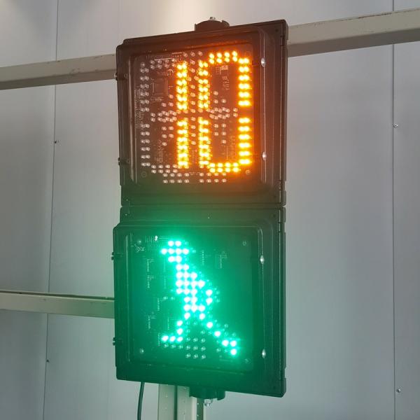 Quality 200MM Last Speed ​​2-Aspect RG Pedestrian With R/Y Countdown Timer Road Traffic for sale