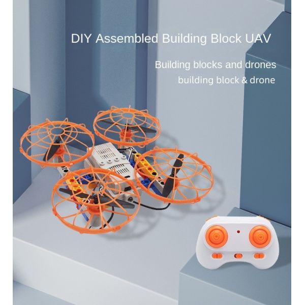 Quality Dual Shape Drone with 360 Degree Flip Function Building Block Assembly for sale