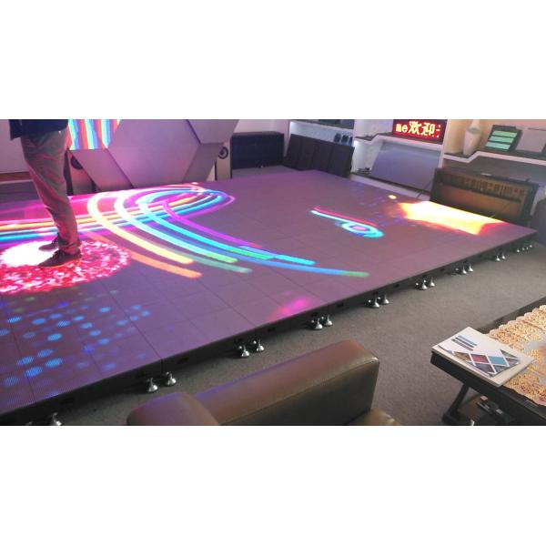 Quality P1.86 Led Dance Floor Panels Led Light Dance Floor Interactive IP65 for sale