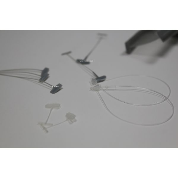 Quality Recycled PP(Polypropylene) Tagging Gun Fasteners | Eco-Friendly Hang Tag Pins for sale