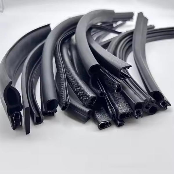 Quality Customized Car Rubber Seal Strip Black Red White Car Windshield Weather Stripping for sale