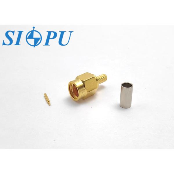 Quality SSMA Male RF Coaxial Connector – Compatible with RG316/U Cable for sale