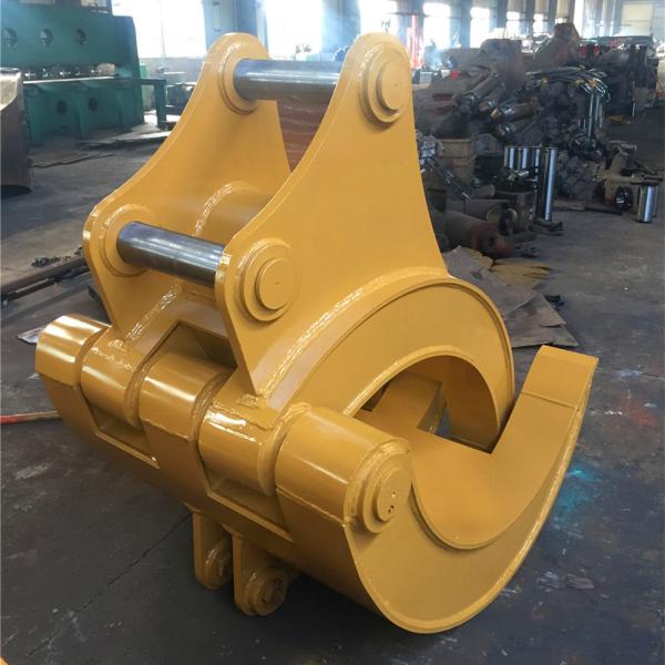 Quality Q355MN Mechanical Log Grapple mini Excavator Wood Grapple for sale
