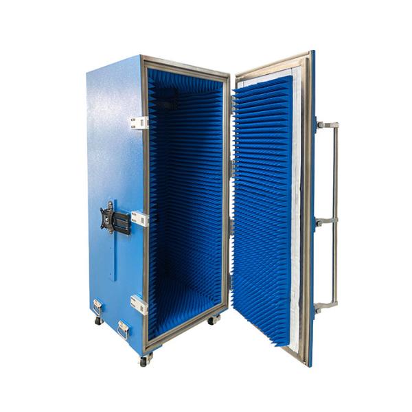 Quality 100MHz To 6GHZ Manual Small RF Shielded Enclosures Low Reflectivity Anechoic for sale