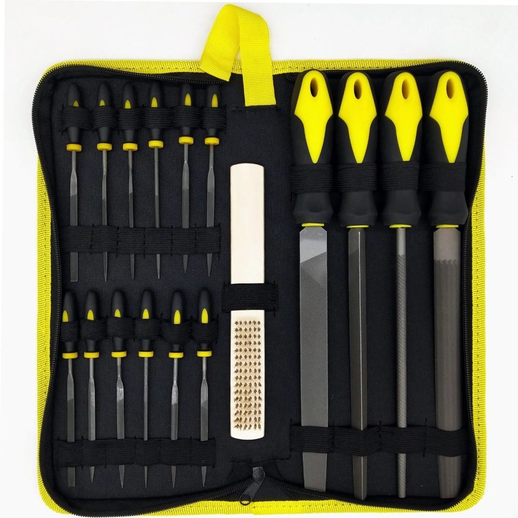 Wholesale T12 High Carbon Steel Hand Rasp File Set 16PCS/17PCS/18PCS Steel File Set
