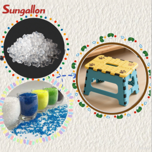 Quality High-Quality TPE Granules for Folding Small Stool Raw Material Flexible Non for sale