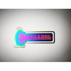 Quality Rainbow Colored Custom Engraved Metal Bookmarks Stainless Steel KINGKONG for sale