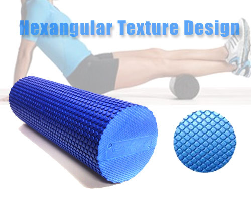Quality Hexangular Textured Dia15cm Eva Foam Roller for sale