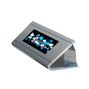 Quality Rugged Steel Enclosure Desktop Kiosk Vandal Proof IR Touchscreen 15" - 19" for sale