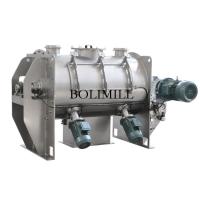 Quality Stainless steel Chopper Spiral 200L Horizontal Plough Mixer for sale
