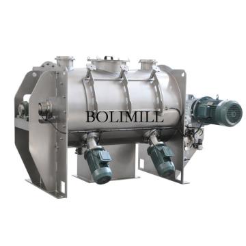 Quality Stainless steel Chopper Spiral 200L Horizontal Plough Mixer for sale