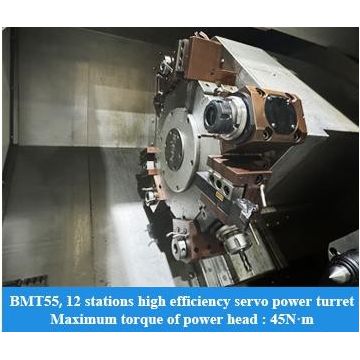 Quality SMTCL CNC Turning Center HTC40Hm Max.Cutting Length 450mm Driven Tool CNC for sale