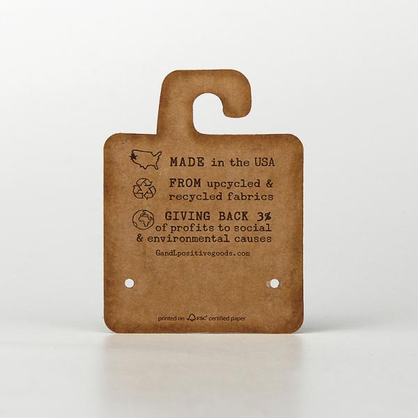 Quality Customized 6.5g Eco Friendly Cardboard Hangers For Wristband for sale