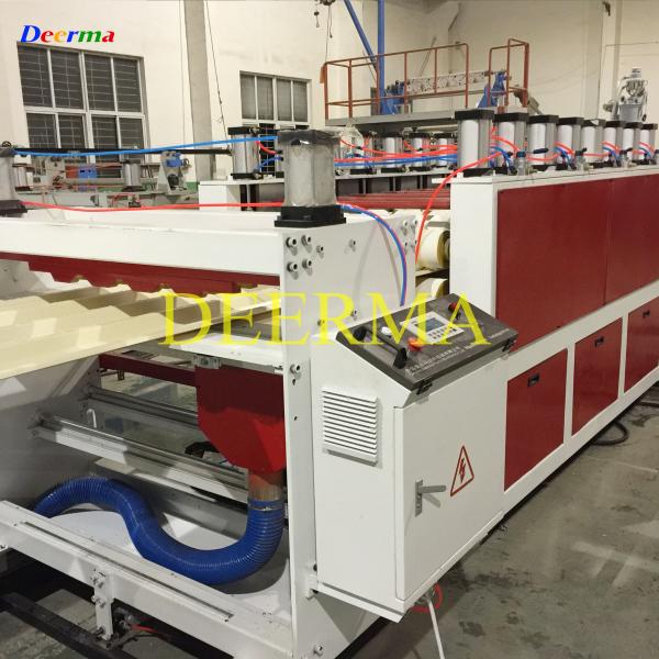 Quality Inverter ABB Frequency Controller PVC Twin Wall Hollow Roof Machine for for sale