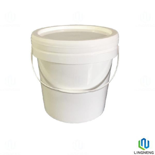 Quality Custom Logo Drums Container 10L Plastic Bucket Crate & Bin With Lid And Handle for sale