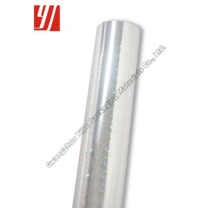 Quality Laser Silver Stars CTT Width 1.28m Holographic Laminating Foil for sale
