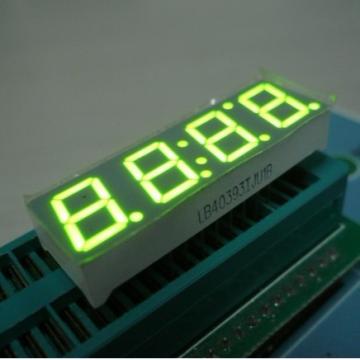 Quality Ultra Red 0.39" Led Clock Display Common Anode 4 Digit 7 Segment For Instrument for sale