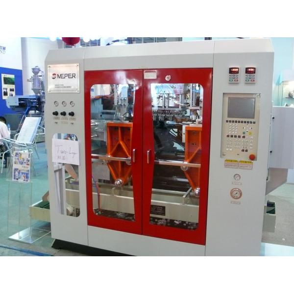 Quality Extrusion Plastic Blow Molding Machine / Shampoo plastic bottle blowing machine for sale