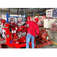 Quality Water Cooled 227KW 305HP Fire Pump Diesel Engine 2100RPM for sale